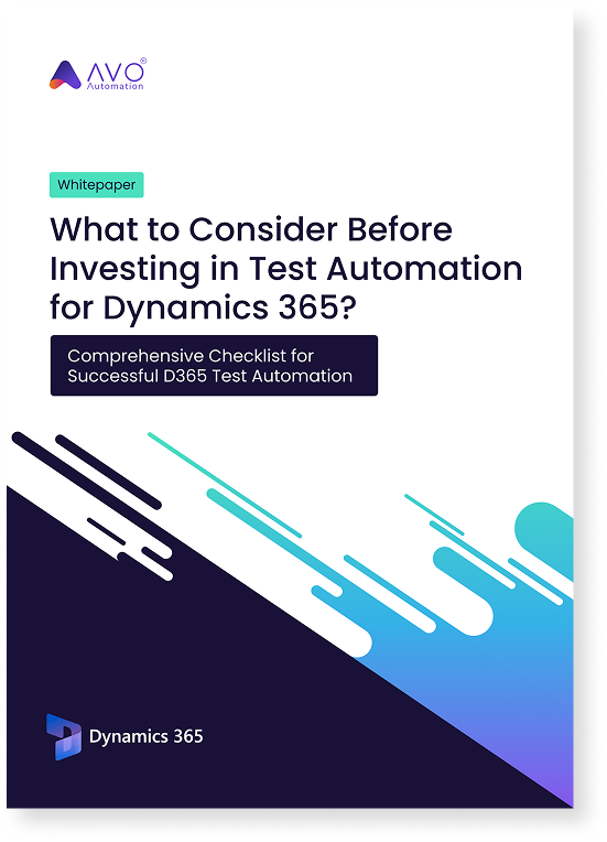 Whitepaper- Comprehensive D365 Testing Checklist